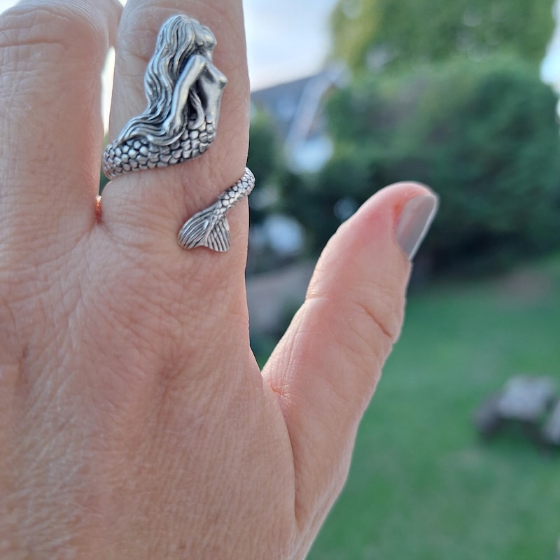 Mermaid Ring - Etsy