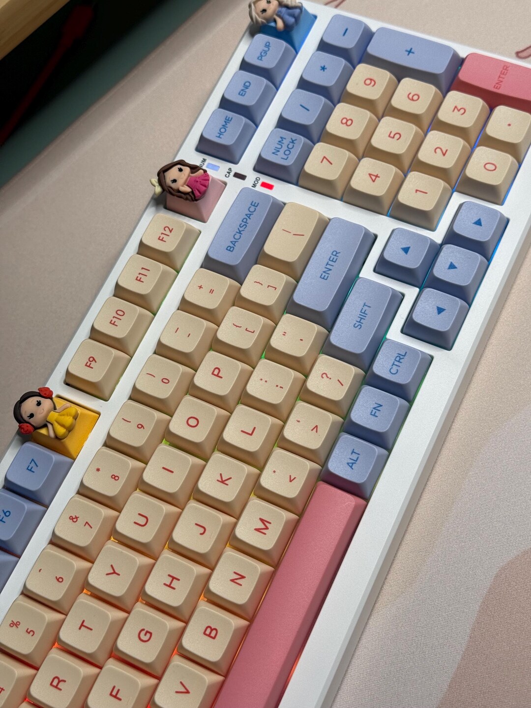 Special Disney Mechanical Keyboard - Etsy