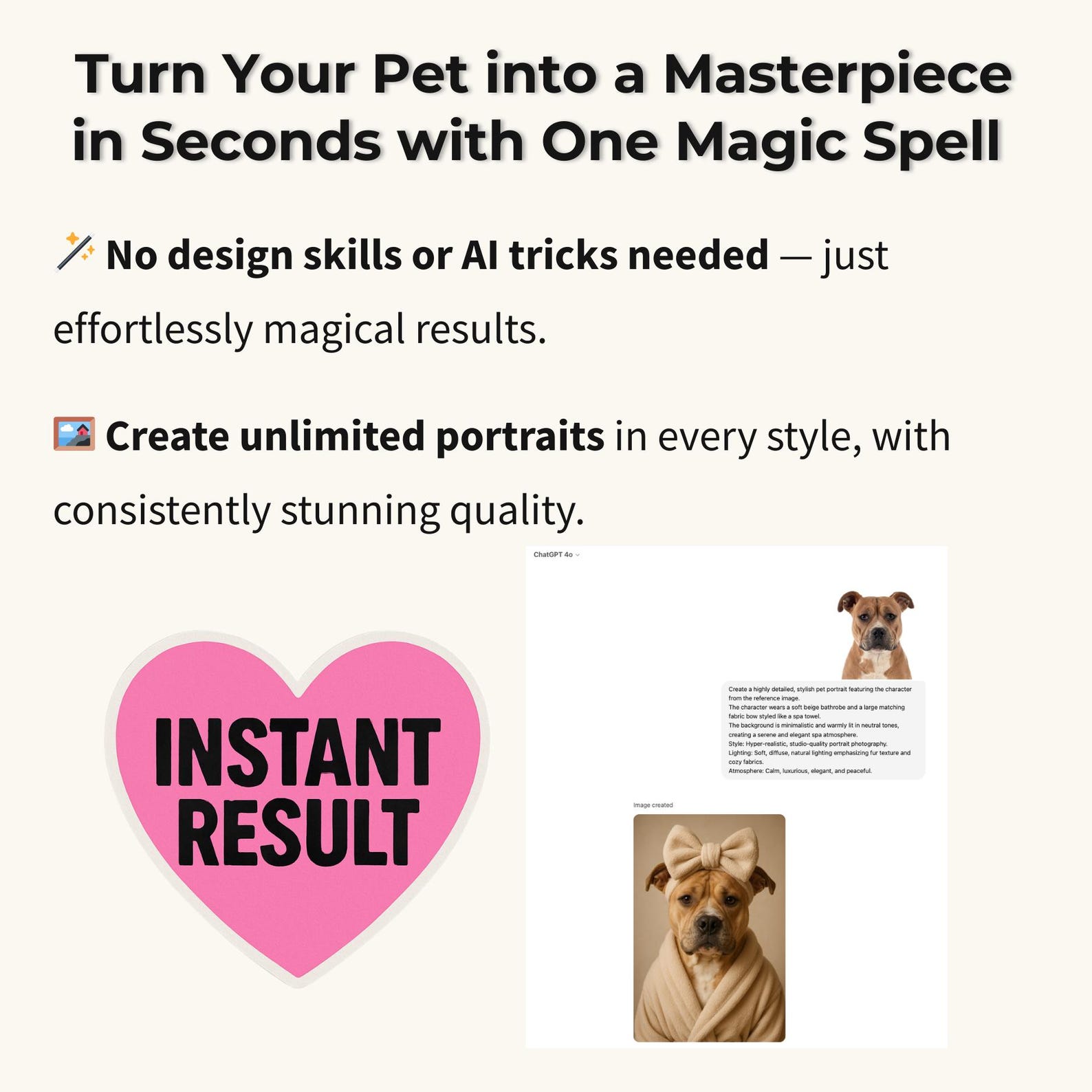 Royal Pet AI Prompt Pack – DIY Unlimited Custom Regal Military, Renaissance Pet Portrait ...