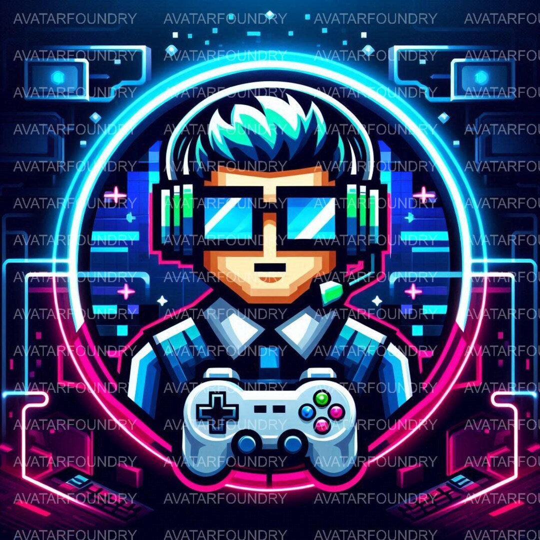 Exclusive Digital Avatar Profile Picture PFP Gamer Logo for Gamers ...