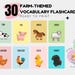 Farm Animal Flashcards for Preschool | Printable Farm Animals Learning ...