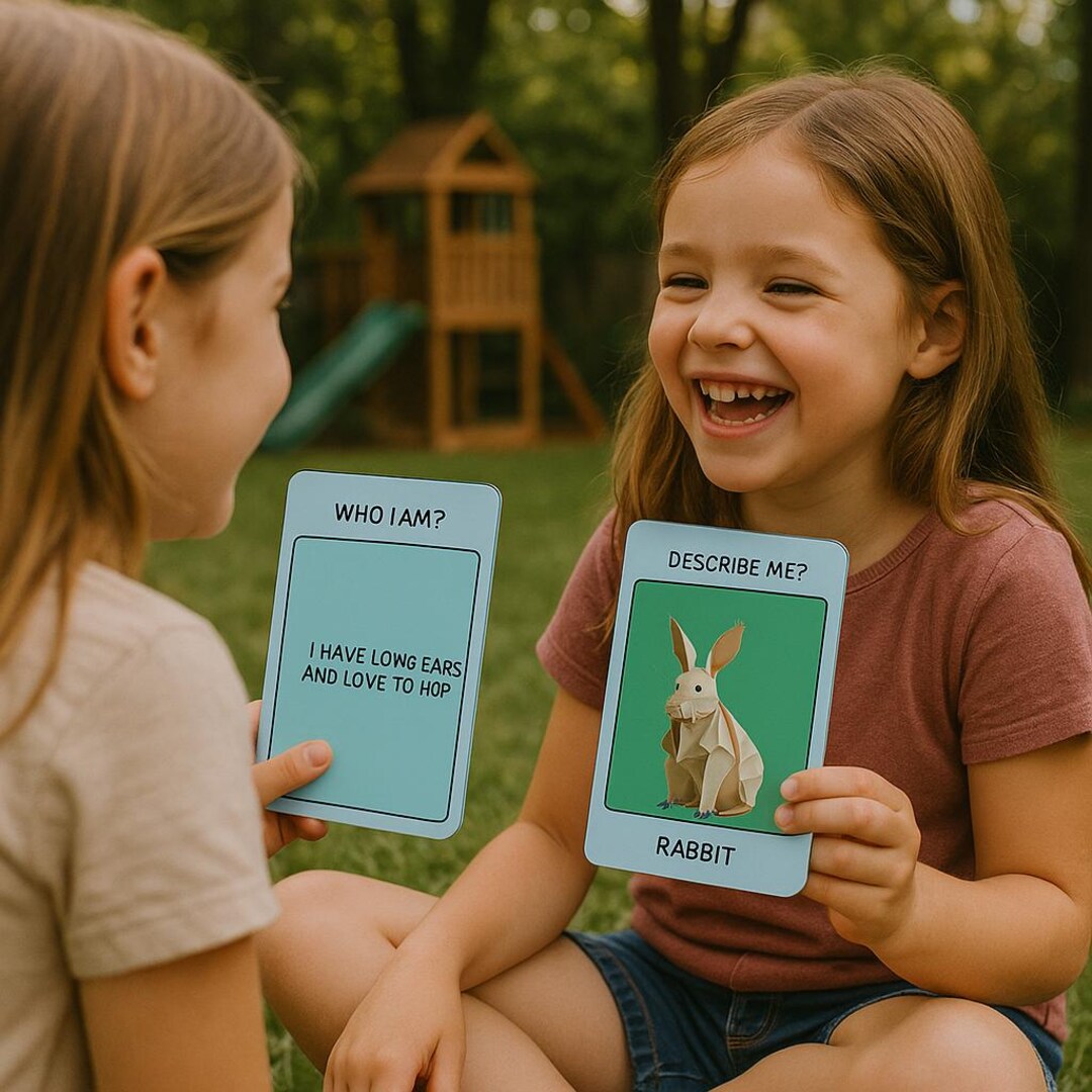 Animal Riddle Flashcards for Kids | Guess Who I Am Game Printable ...