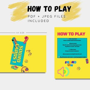 What's That Sound? Game Printable | Funny Sound Guessing Party Game ...
