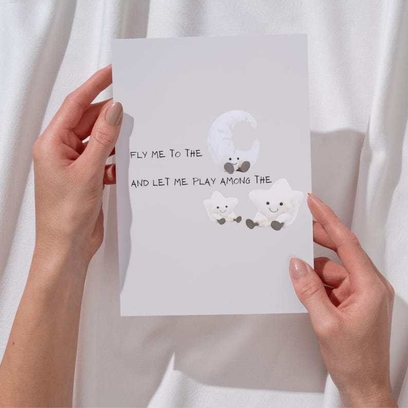 Jellycat Inspired fly Me to the Moon and Let Me Play Among the Stars ...