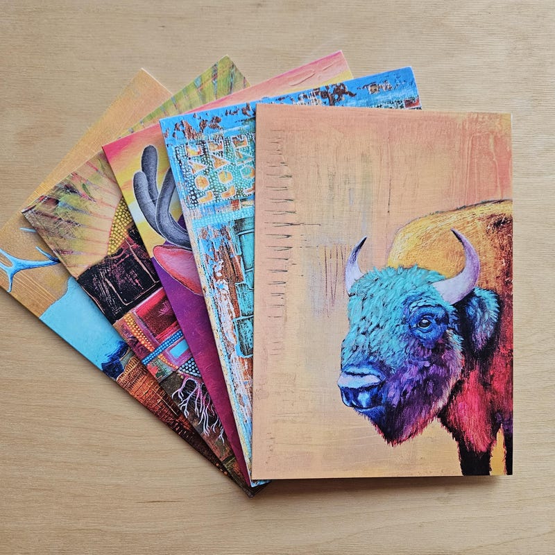 Abstract Greeting Cards - Etsy