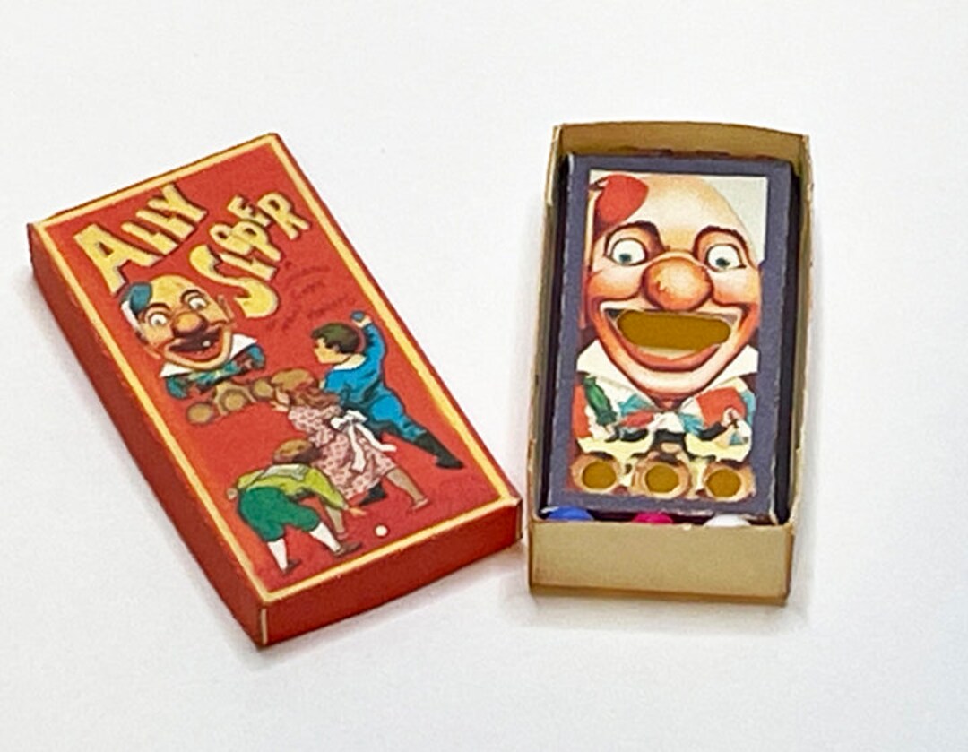 1/12 Scale Miniature Vintage Retro Children’s Ally Sloop Game Toy - Etsy