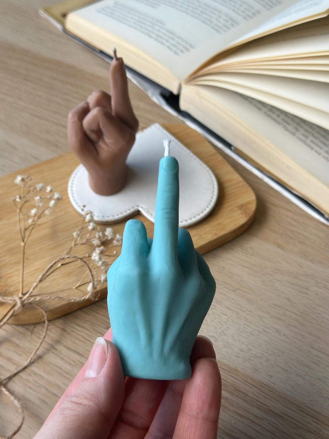 Mini Middle Finger Candle, Finger up Candle, Funny Gift Idea, Valentine ...