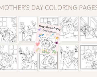 Mother's Day Coloring Pages | Activity Sheet | Mothers Day Activity ...