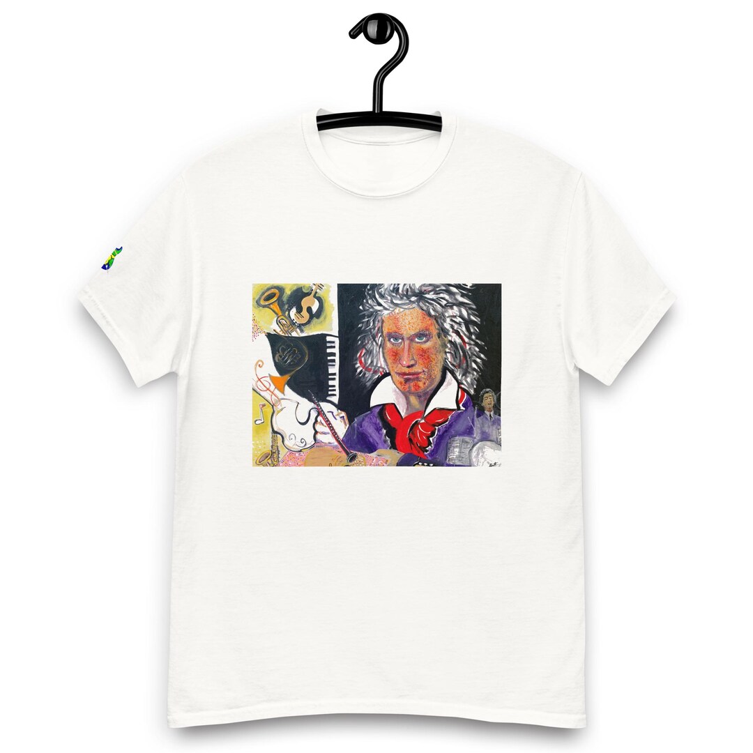 Unisex Classic Tee - Original Art Ludwig Music Lover - Etsy