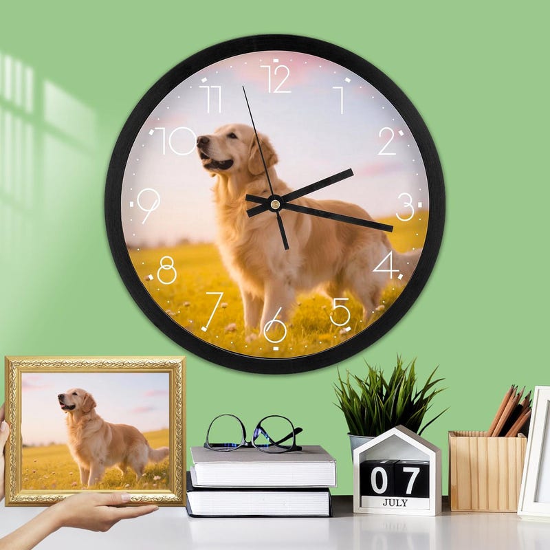 Custom Photo Clock - Etsy