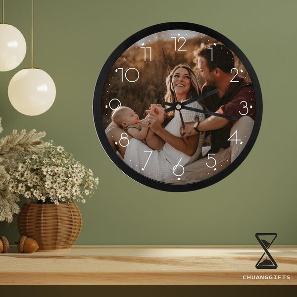 Custom Wall Clock - Etsy
