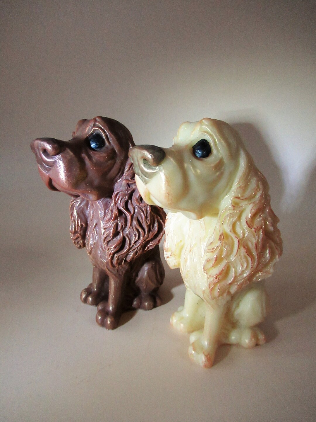 Chocolate Spaniel - 3D Edible Cake Topper - Cocker, Springer - Handmade ...