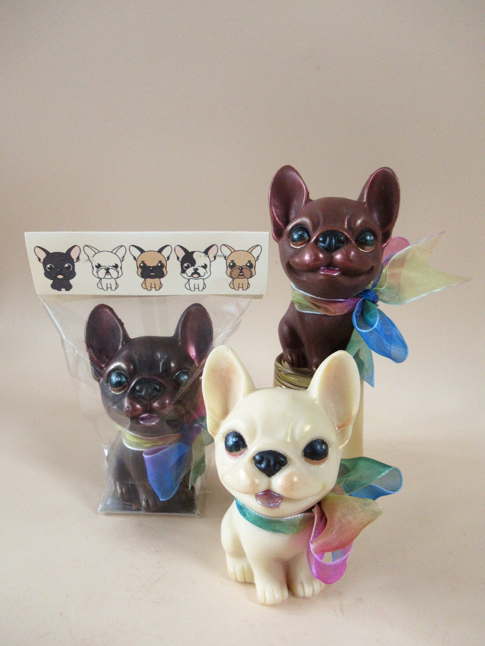 Chocolate French Bulldog Frenchie Chocolate Dog 3D Model - Etsy