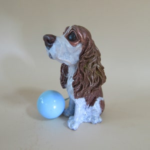 Chocolate Spaniel - 3D Edible Cake Topper - Cocker, Springer - Handmade ...
