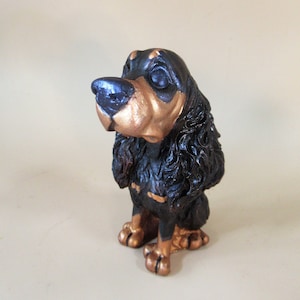 Chocolate Spaniel - 3D Edible Cake Topper - Cocker, Springer - Handmade ...