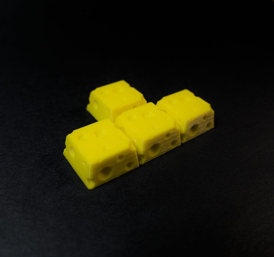 Cheese Keycap Set (4-pack) for Cherry MX Switches - Etsy