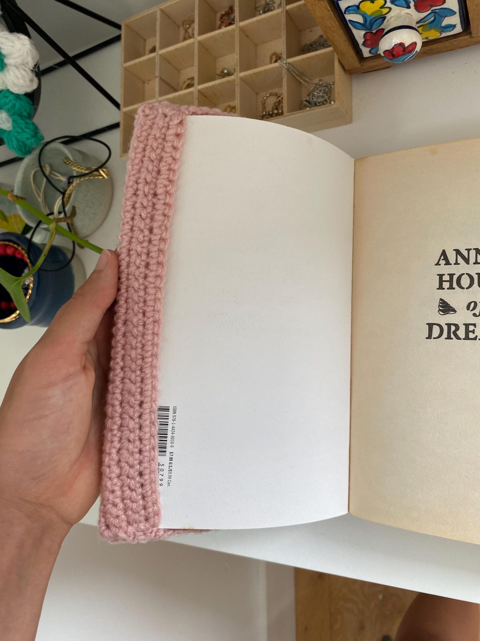 PATTERN: Crochet Strawberry Book Cover Customisable Size Daisies ...