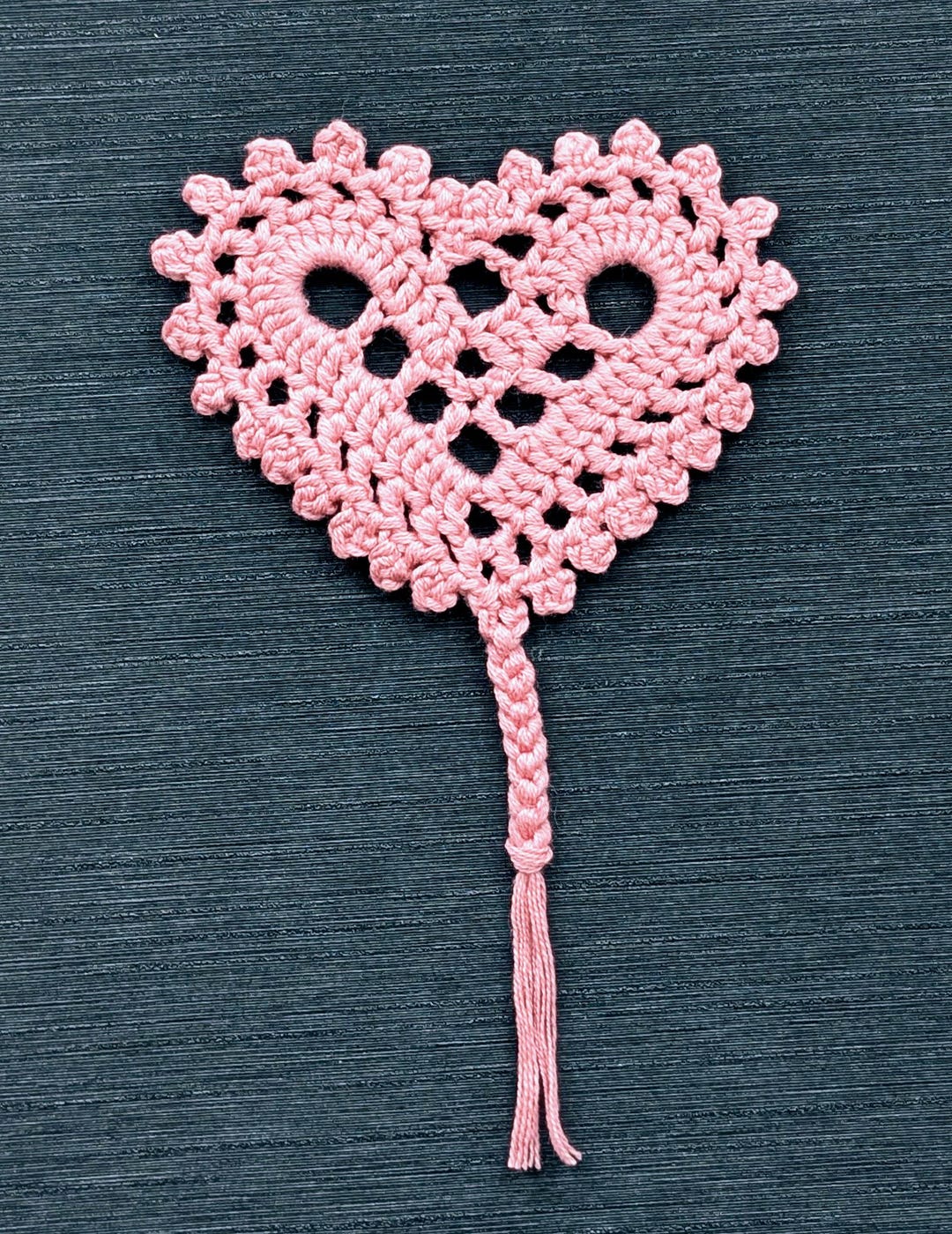 Heart Bookmark Crochet Pattern - Etsy