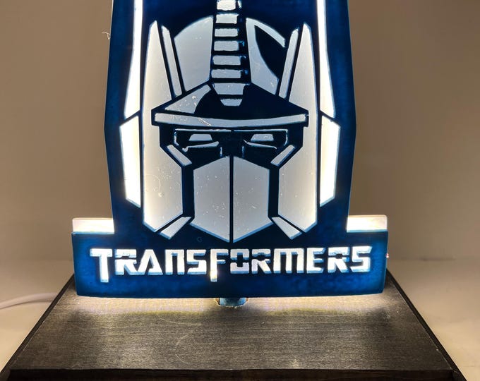 Transformers Autobot Optimus Prime USB Powered LED 3D Desk Light ...
