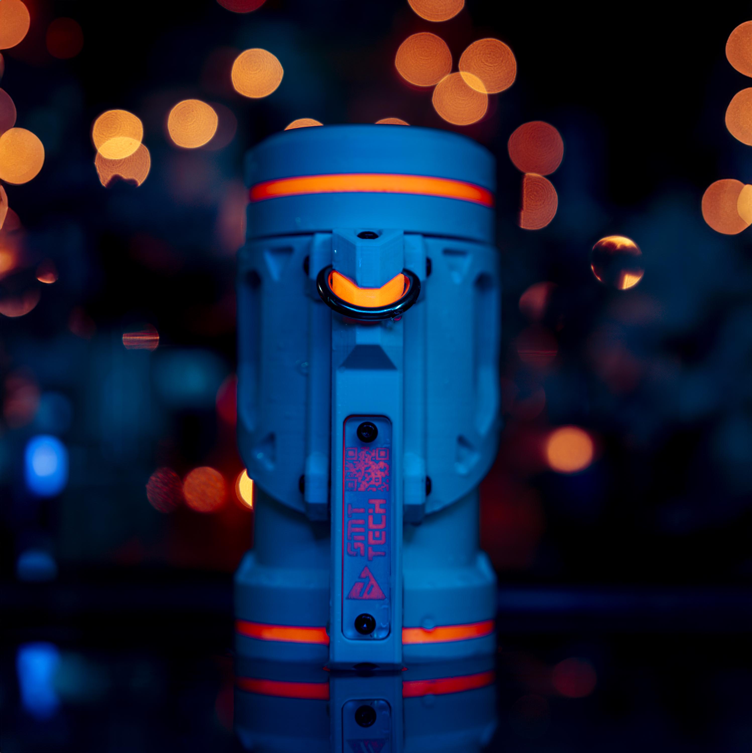 Handcrafted Cyberpunk Mug With Built-in Thermometer Bottle, Mug, Flask ...