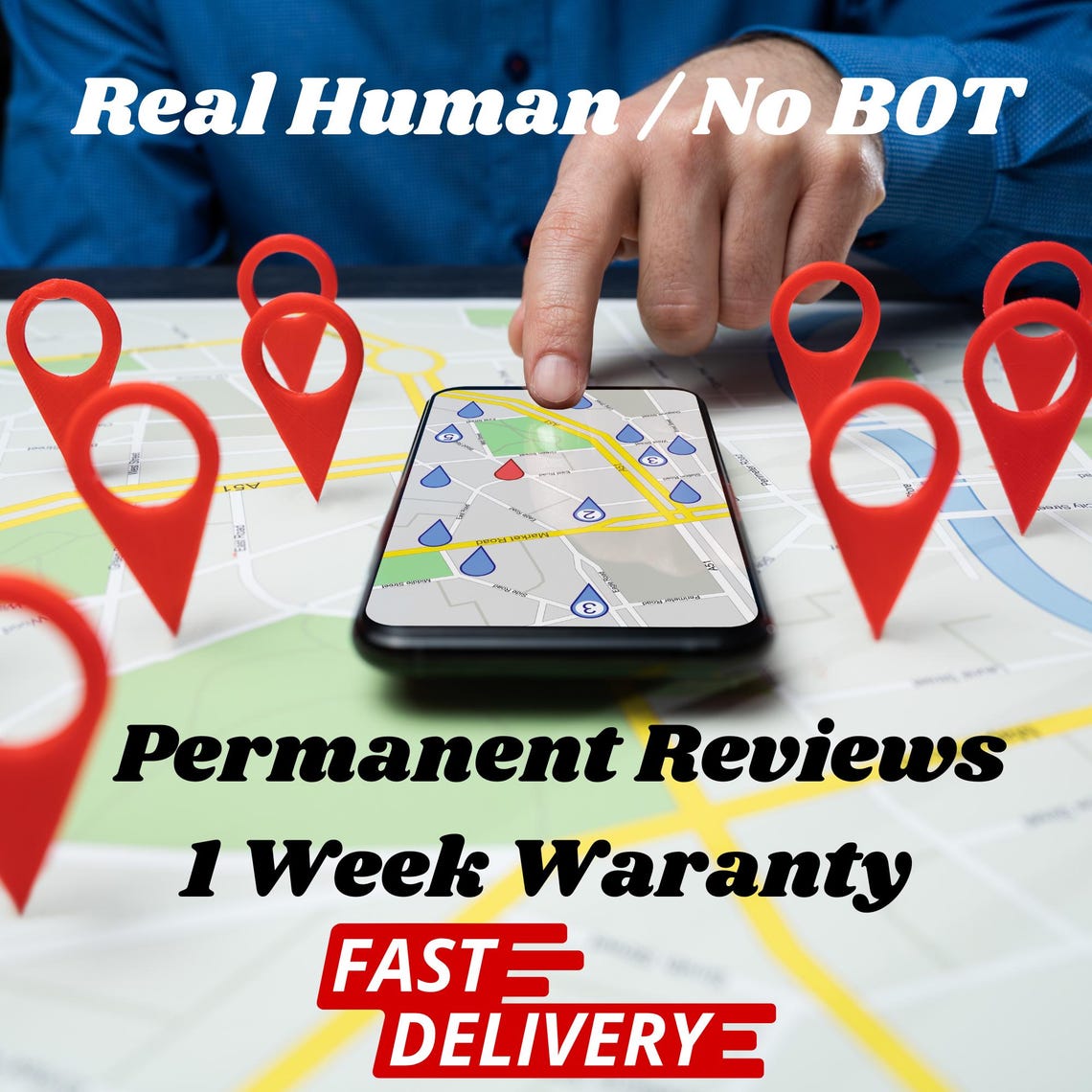 Receive 25 Google Maps Reviews for Your Business Enhance Local SEO ...
