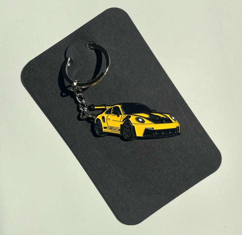 Porsche 911 GT3 RS Keychain - Etsy