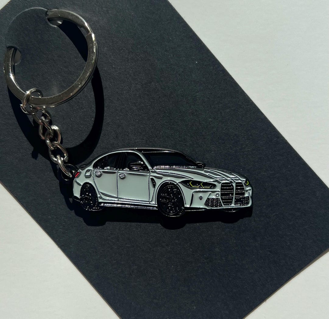 BMW M3 G80 Keychain Nardo Grey - Etsy