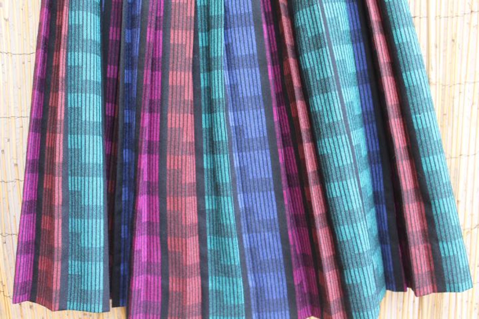 Vintage Wool Skirt/edinburgh Tartan Kilt Highlandwear Plaid/scottish ...