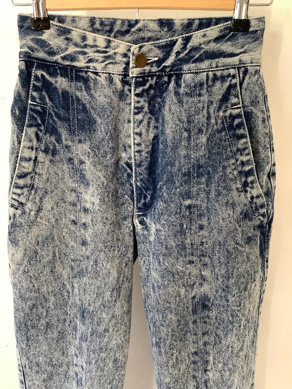90s Paris Blues Stone-washed Denim Jeans/Ziggy Stardu… - Gem