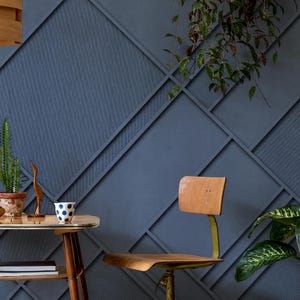 Geometric Rectangle Panels Wallpaper, Art Wallpaper, Peel and Stick ...