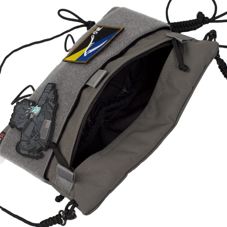 SALAMANDER Wolf Grey Crossbody/shoulder Bag Tactical EDC - Etsy