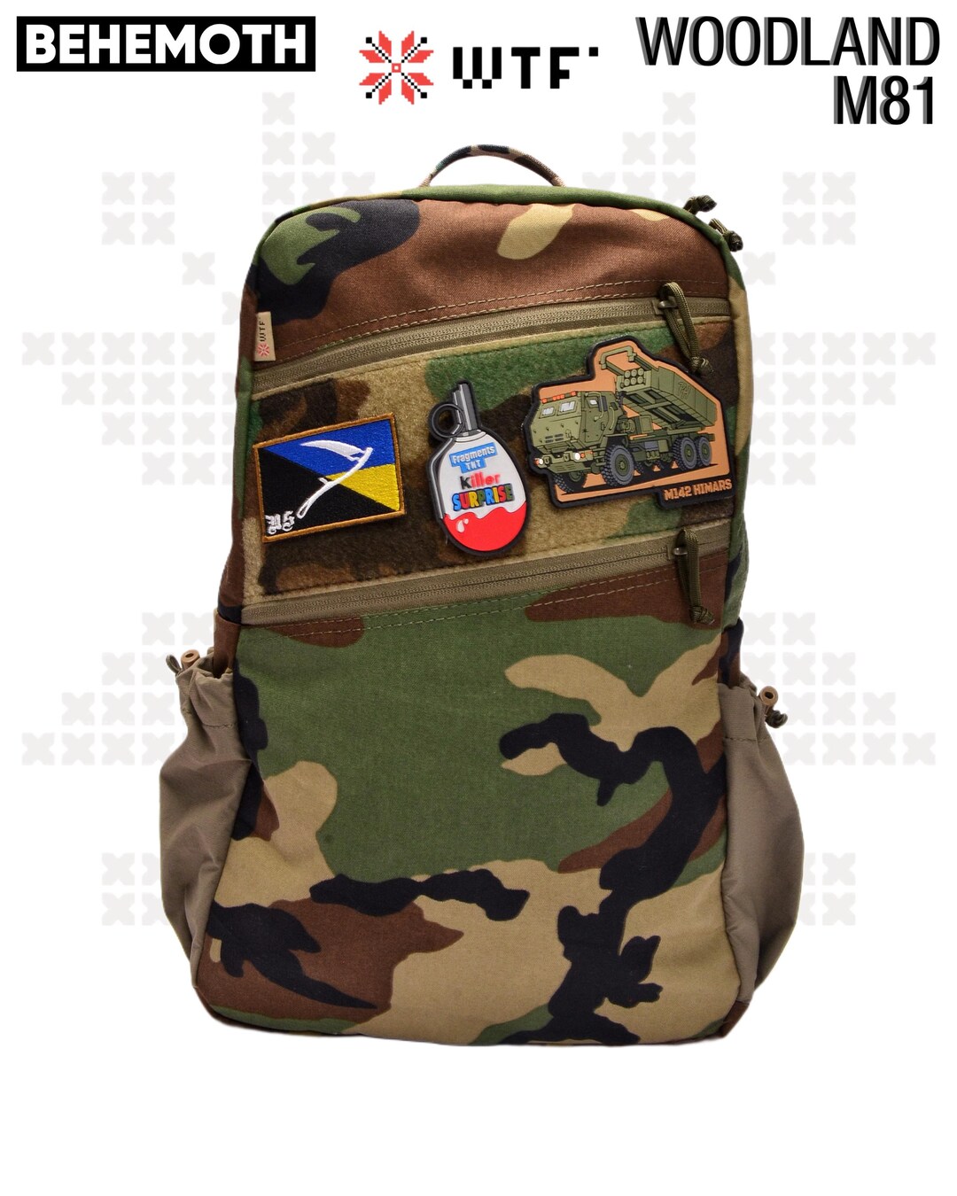 15L Day Pack M81 Woodland Edc/tactical Backpack - Etsy