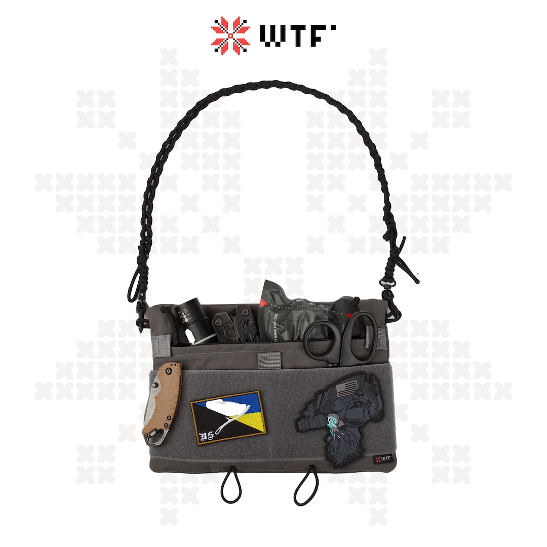 SALAMANDER Wolf Grey Crossbody/shoulder Bag Tactical EDC - Etsy