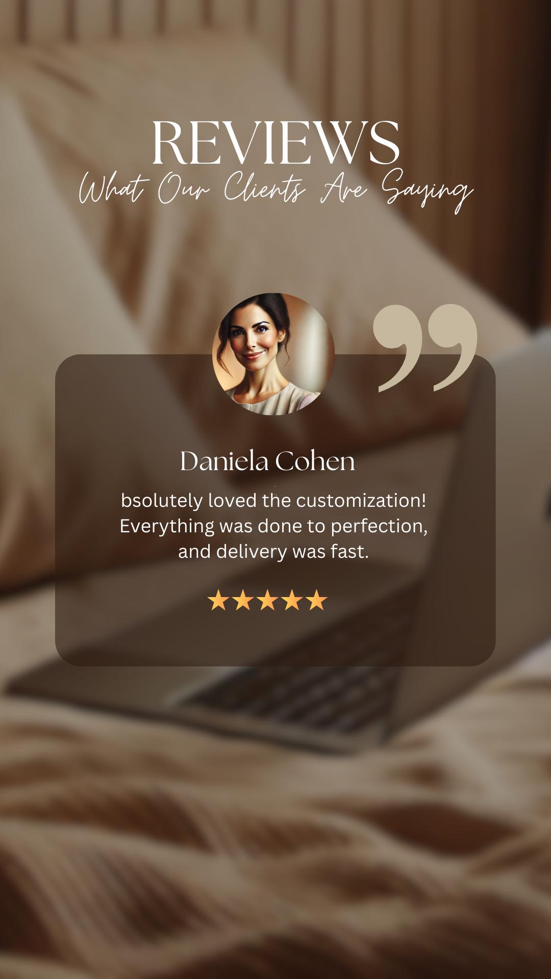 Customer Review Templates for Instagram Stories – Fully Editable in ...