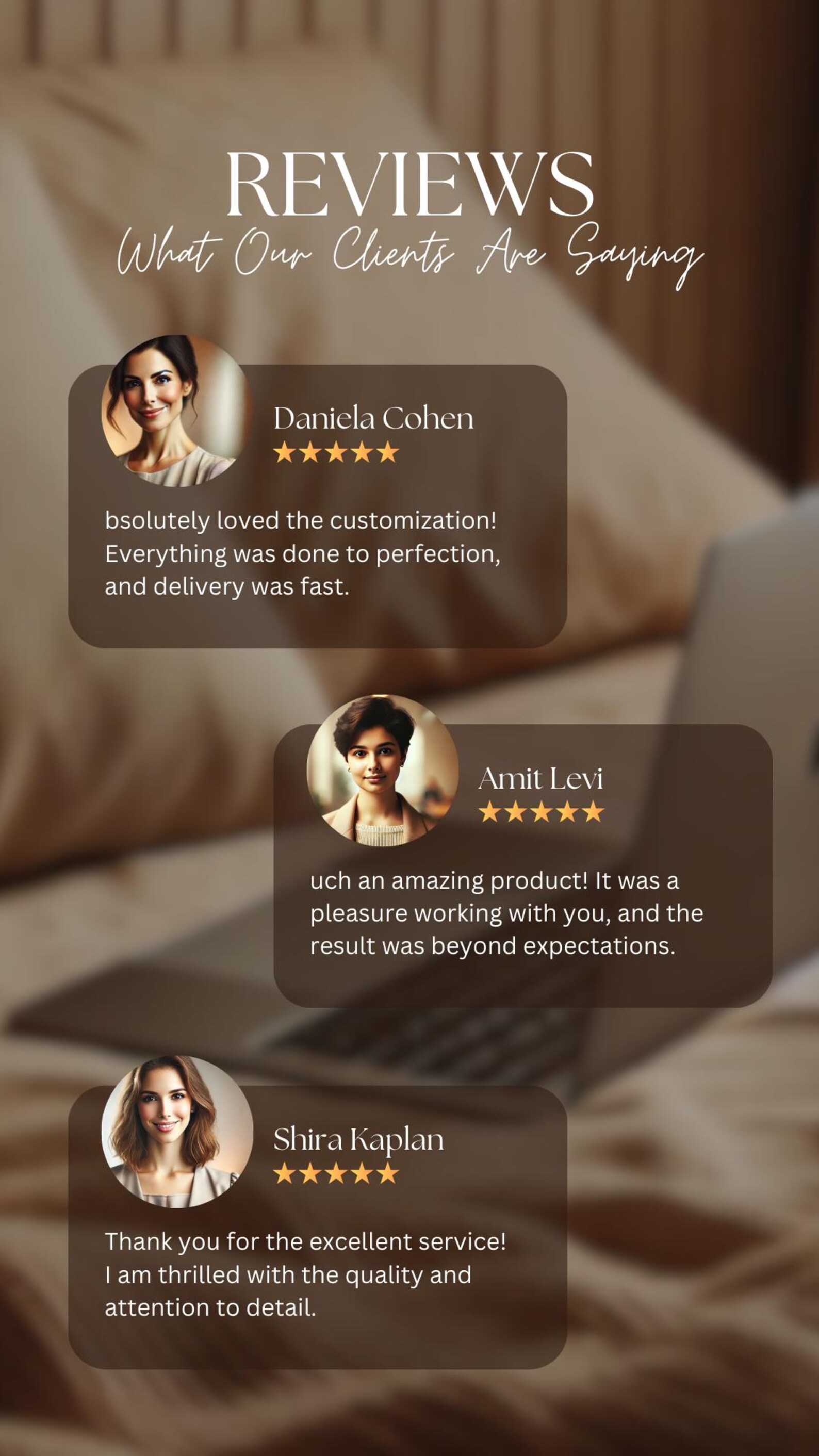 Customer Review Templates for Instagram Stories – Fully Editable in ...