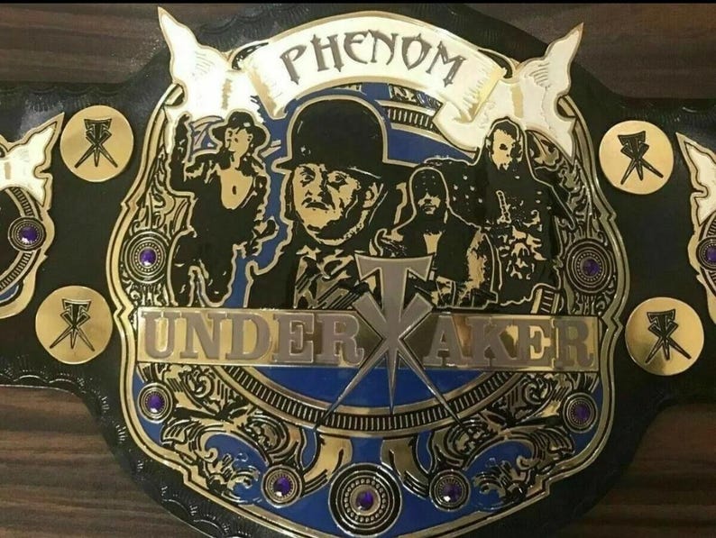 Get A Handcrafted Wrestling Heavyweight Championship Belt Durable ...