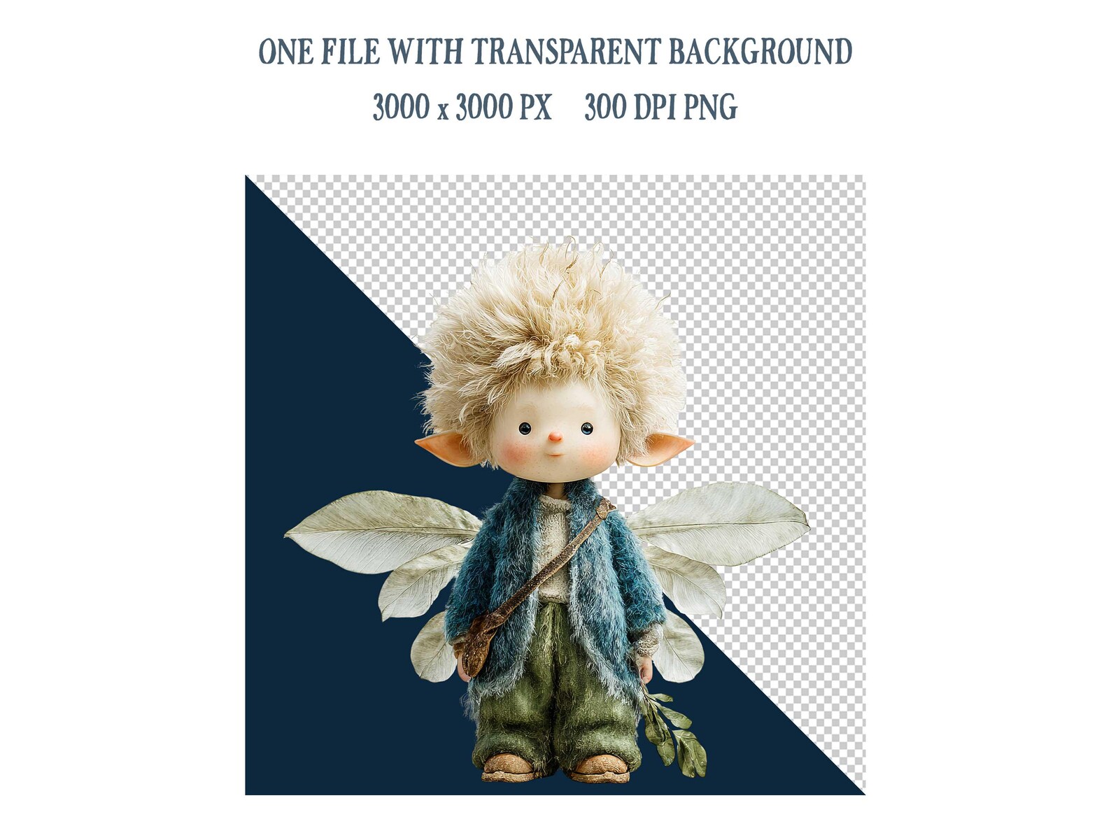 Woodland Fantasy Creatures, Rustic Forest Sprite Boy, Watercolour ...