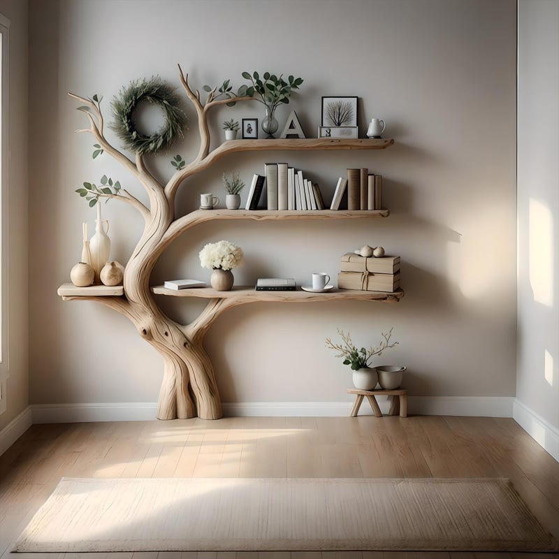 Tree Bookcase - Etsy