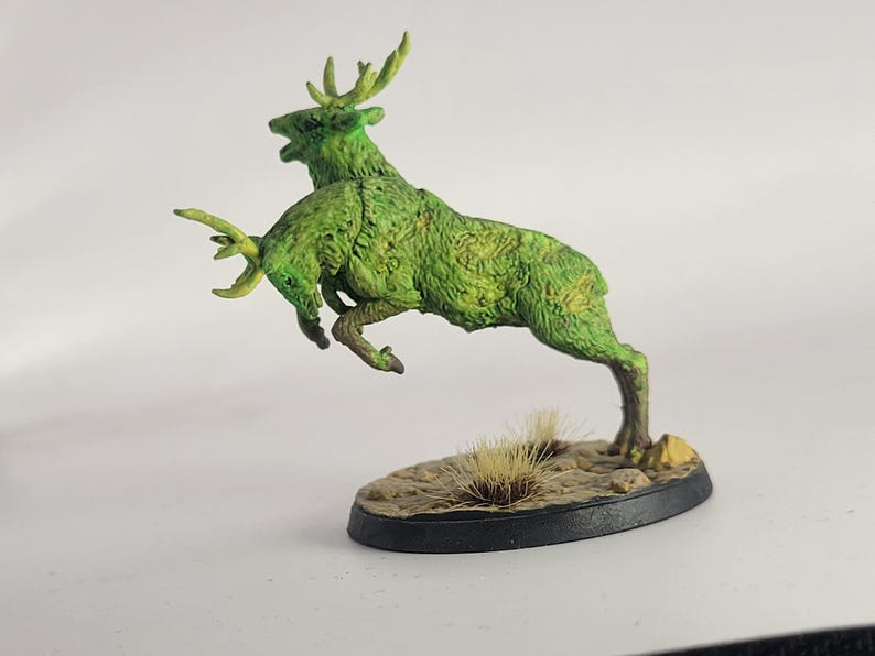Fallout Wasteland Warfare Radstag Custom Painted- Fallout Vermillion ...