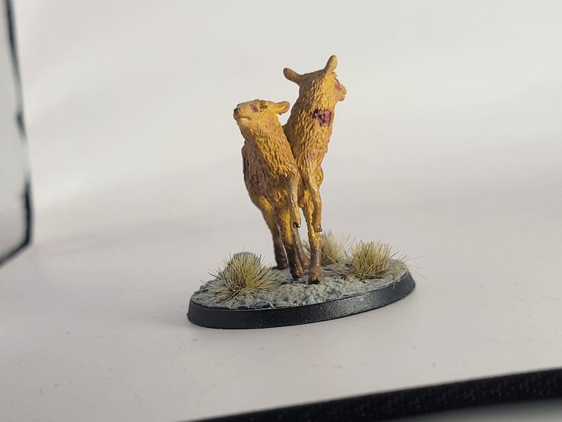 Fallout Wasteland Warfare Radstag Custom Painted- Fallout Vermillion ...