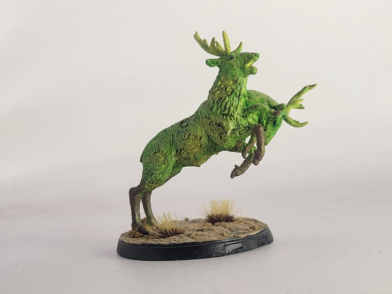 Fallout Wasteland Warfare Radstag Custom Painted- Fallout Vermillion ...