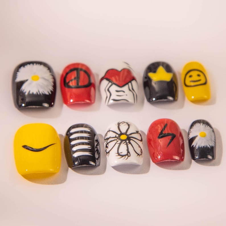 GD G-dragon Concert Manicure/big Bang GD Fan Support Nails/color Series ...