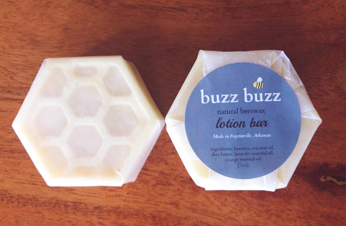 Buzz Buzz Lotion Bar - Etsy