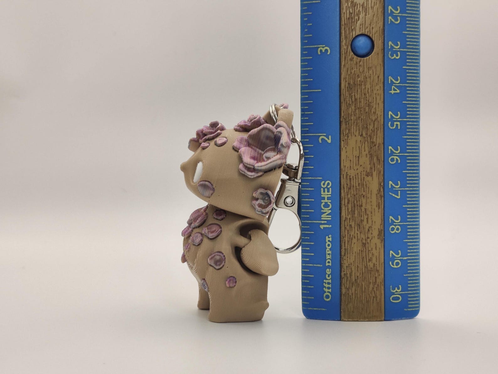 Flower Petal Pixie - 3D Printed Floral Fantasy Charm - Etsy