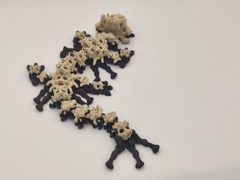 Baby Bone Dragon | 3D Printed Articulated Figurine - Etsy