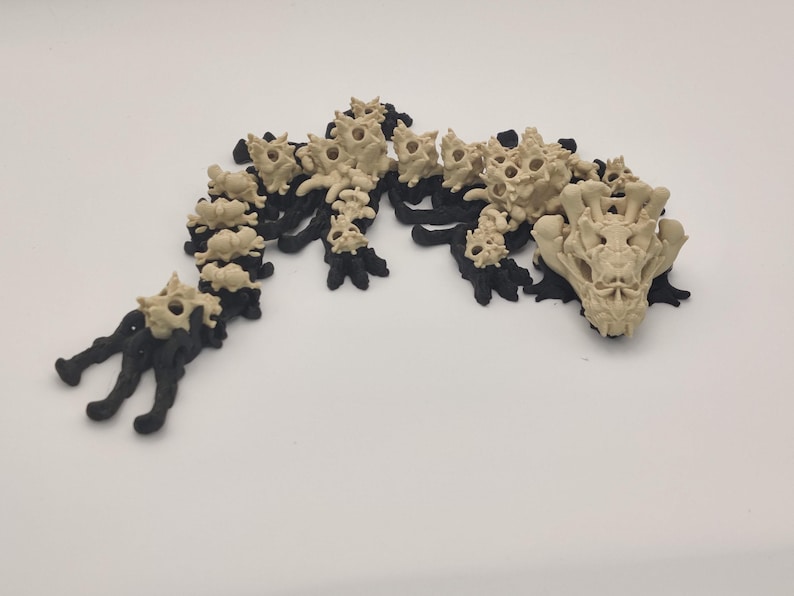 Baby Bone Dragon | 3D Printed Articulated Figurine - Etsy