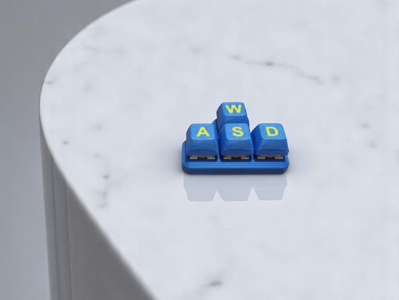 Gaming Fidget - WASD Clicker - Keyboard Fidget Toy - Mechanical Clicker ...