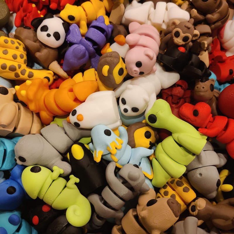 Random Plastic Toys - Etsy