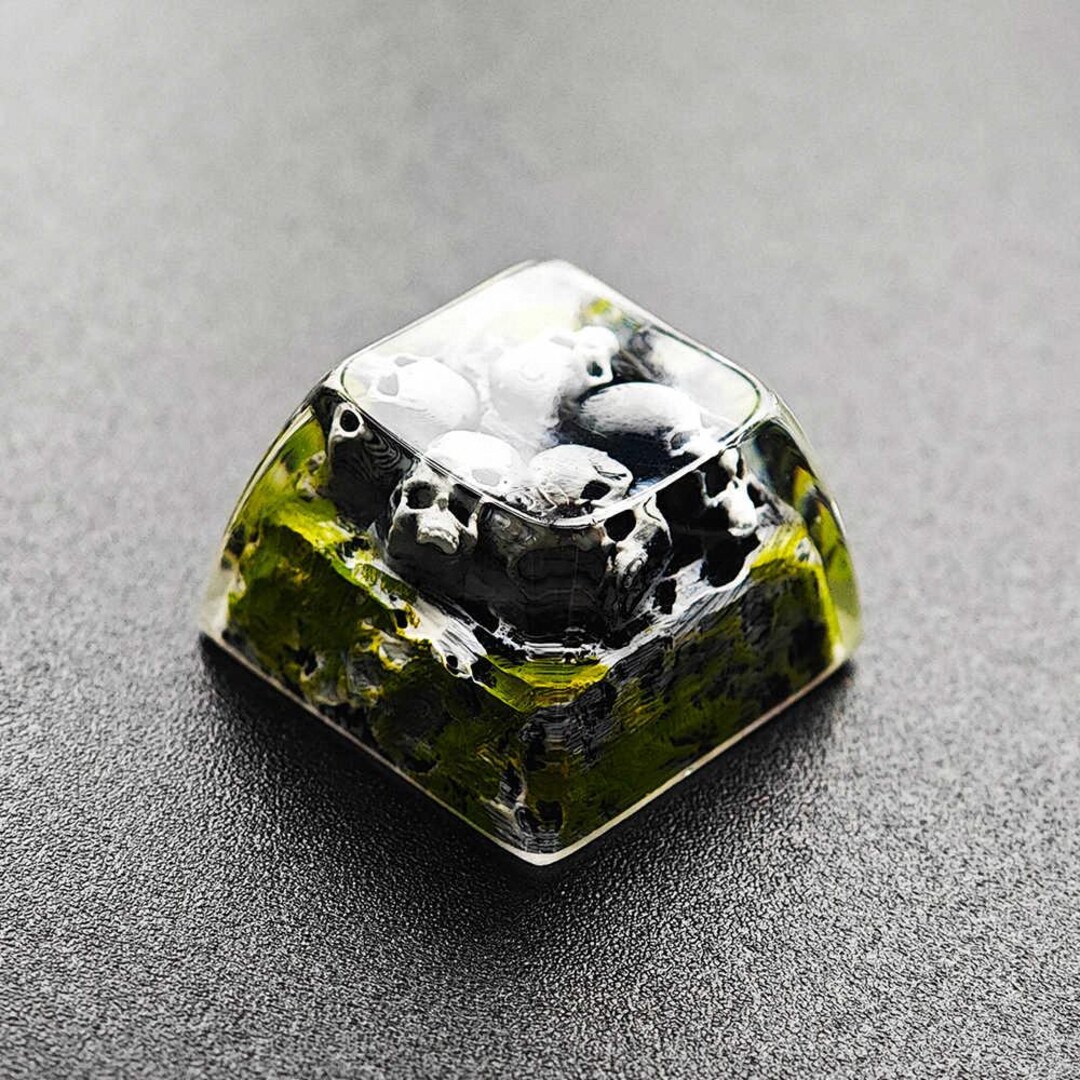 Skeleton Skull Keycap Mechanical Keyboard, 3D Keycap, Keycap for MX ...