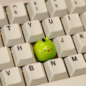 Cute Apple Keycap Mechanical Keyboard, 3D Keycap, Keycap for MX Cherry ...
